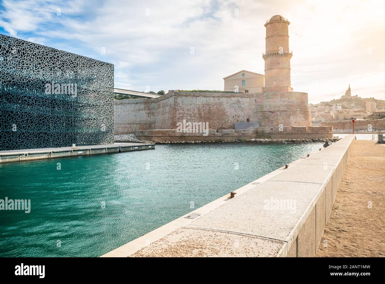Fort saint jean marseille france hi-res stock photography and images ...