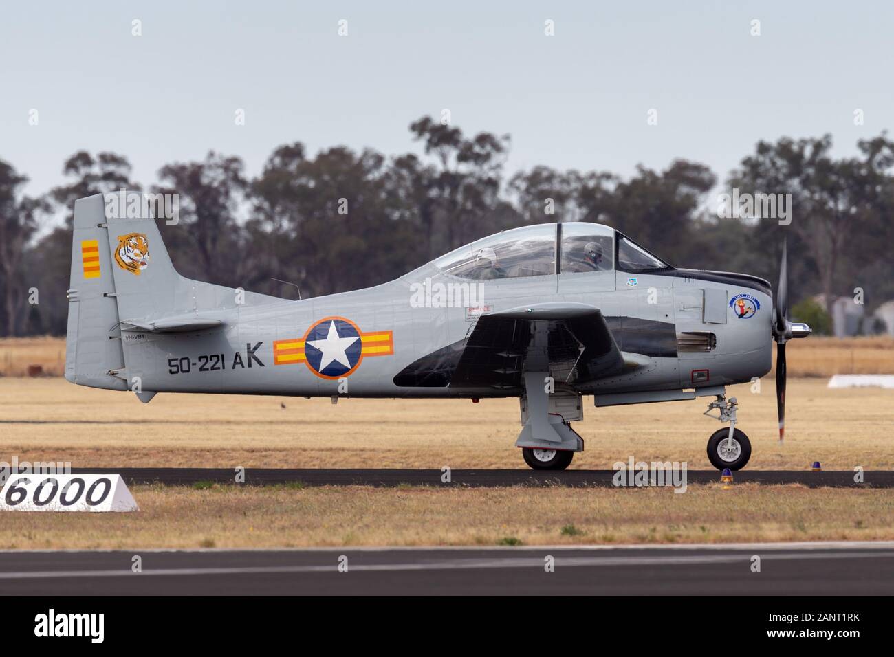 North American T-28A Trojan aircraft formerly used by for pilot ...