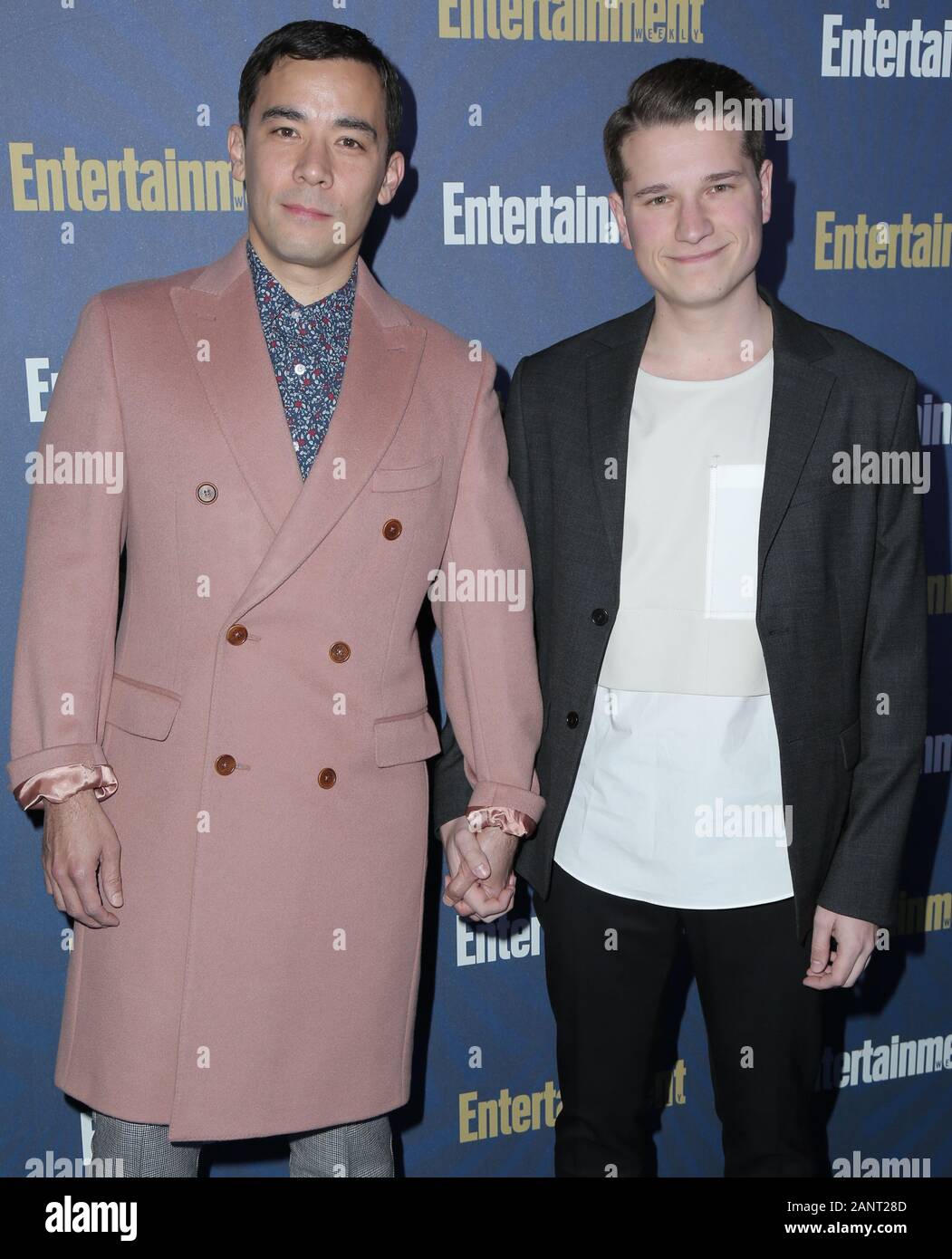 Hollywood, USA. 18th Jan, 2020. Conrad Ricamora, Joshua Cockream ...