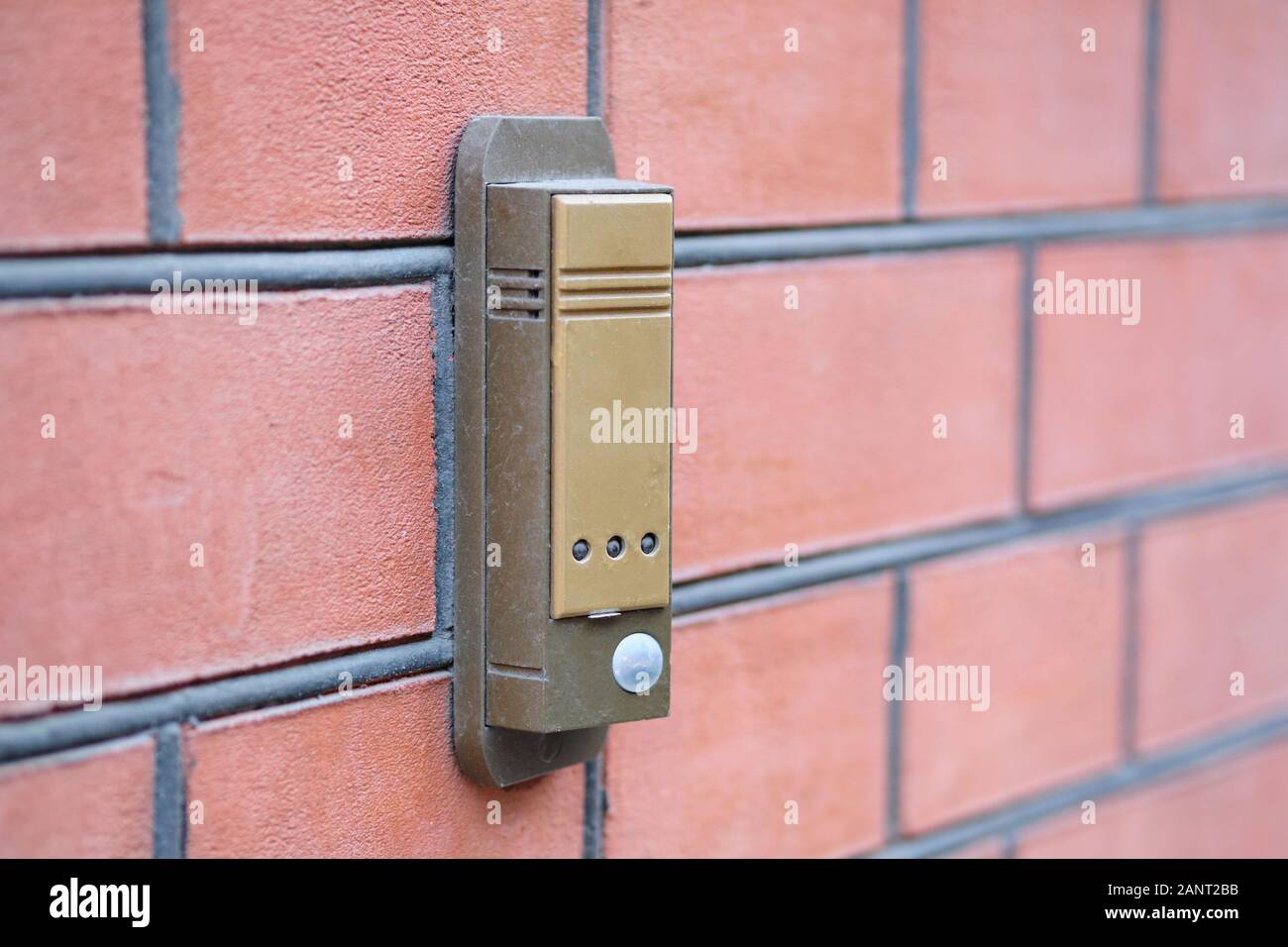 Delivery intercom hi-res stock photography and images - Alamy
