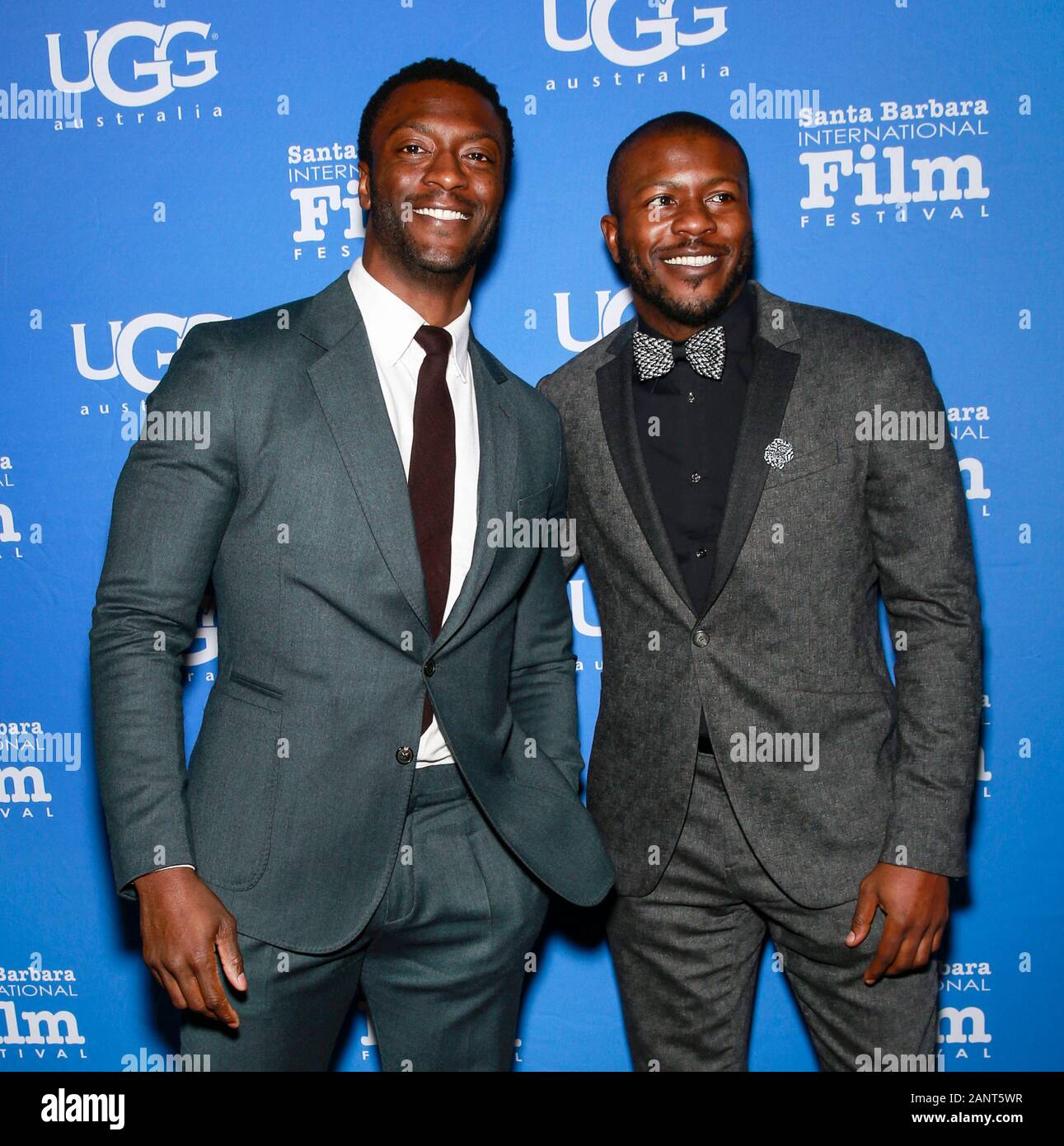 Santa Barbara, CA - Jan 18, 2020: Aldis Hodge and Edwin Hodge attend ...