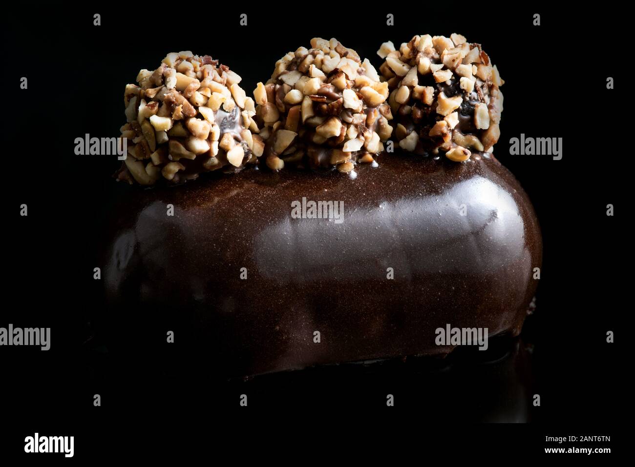 Artisan Monoportion Cake. Handmade Chocolate Dessert. Creative ...