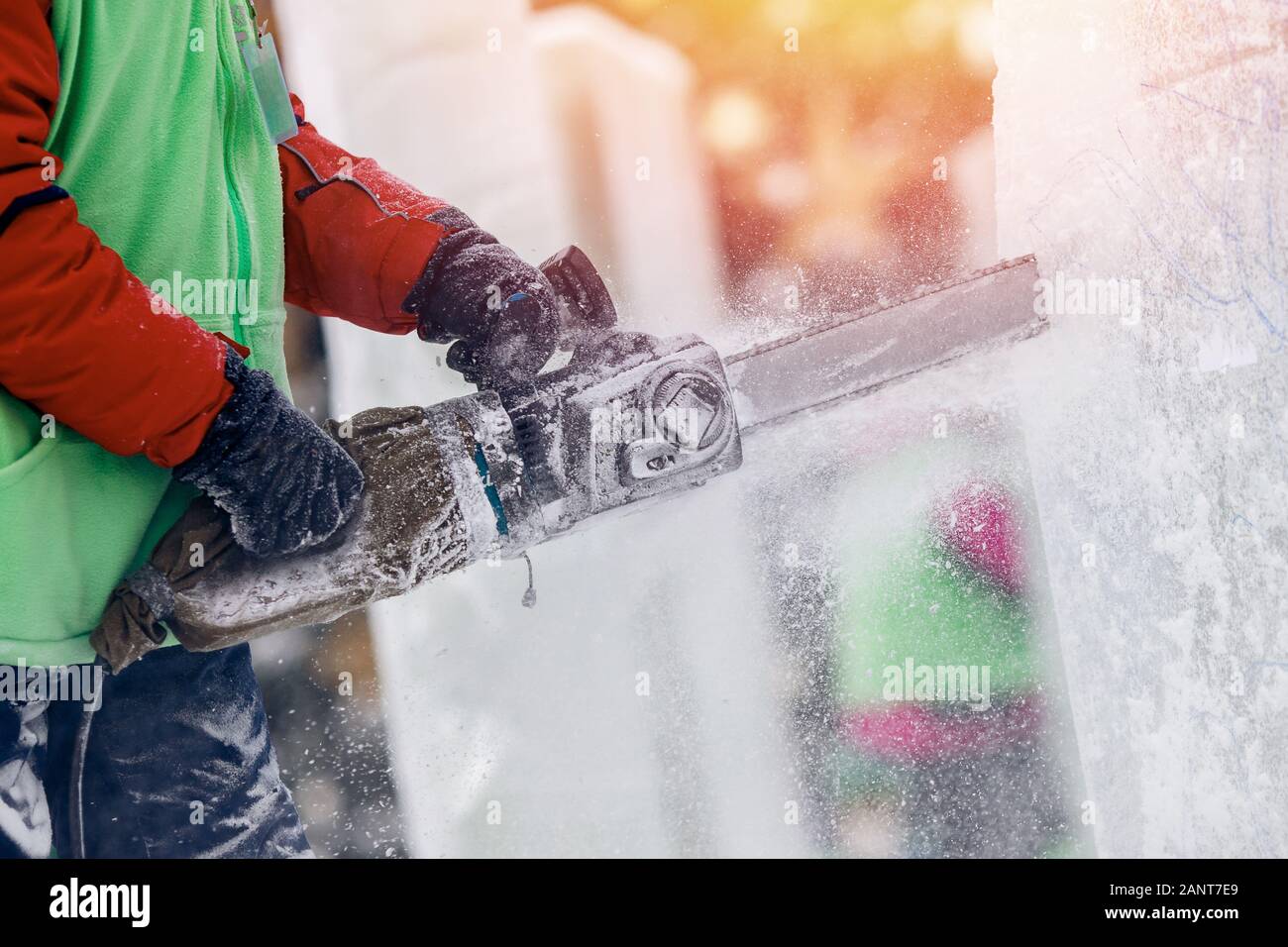 Chainsaw carving competition hi-res stock photography and images - Alamy