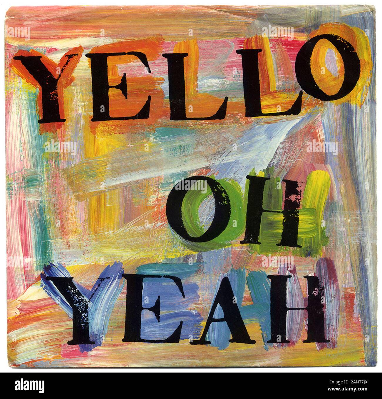 Yello - Oh Yeah - Classic vintage vinyl album Stock Photo - Alamy