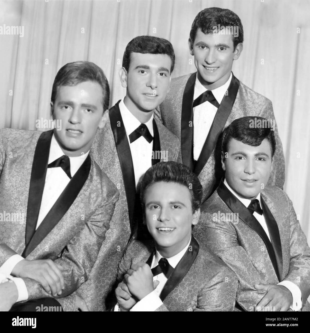 THE DUPREES Promotional photo of American doo-wop style music group ...