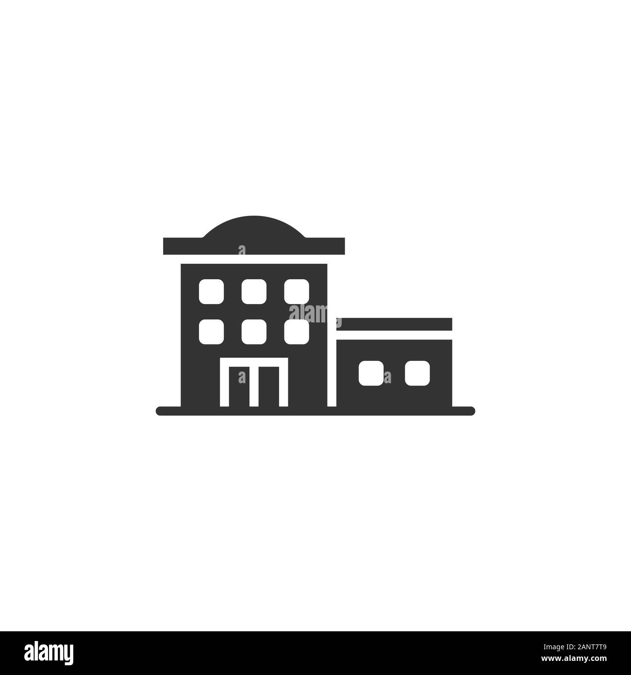 Residential building in tower Cut Out Stock Images & Pictures - Alamy