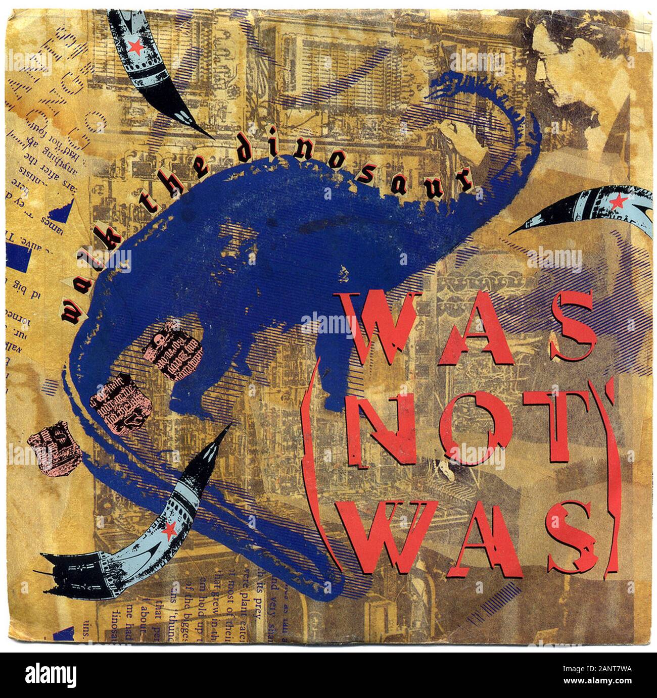 Was (Not Was) - Walk The Dinosaur - Classic vintage vinyl album Stock ...