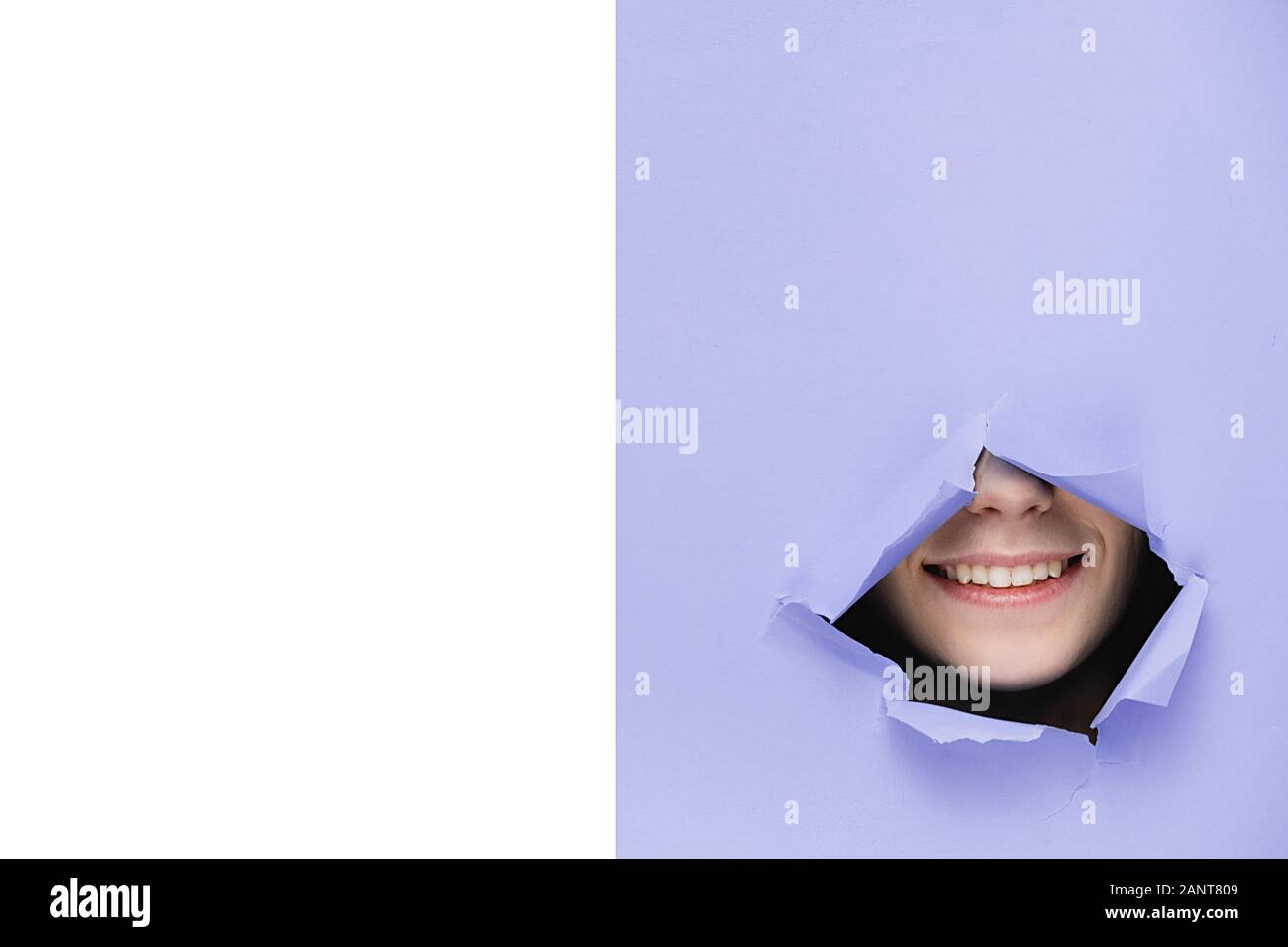 Girl nose hole hi-res stock photography and images - Alamy