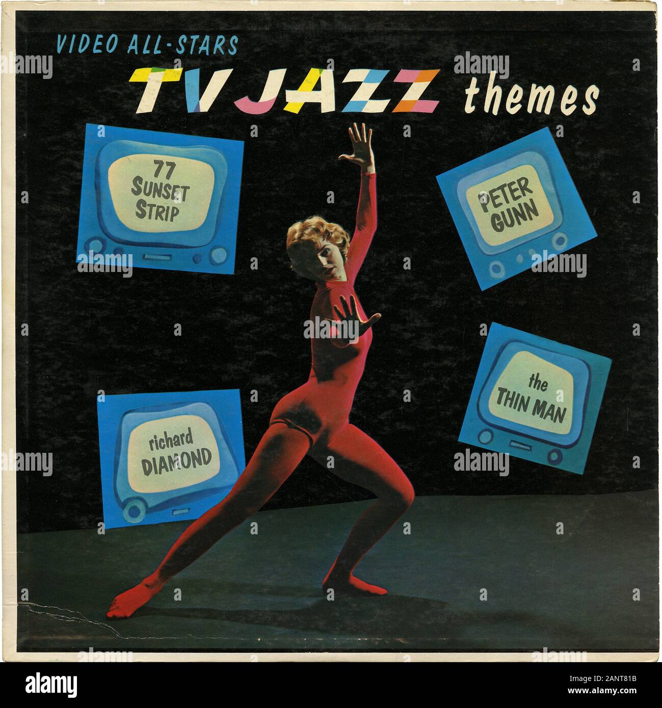 Vintage television pop art design hi-res stock photography and images ...