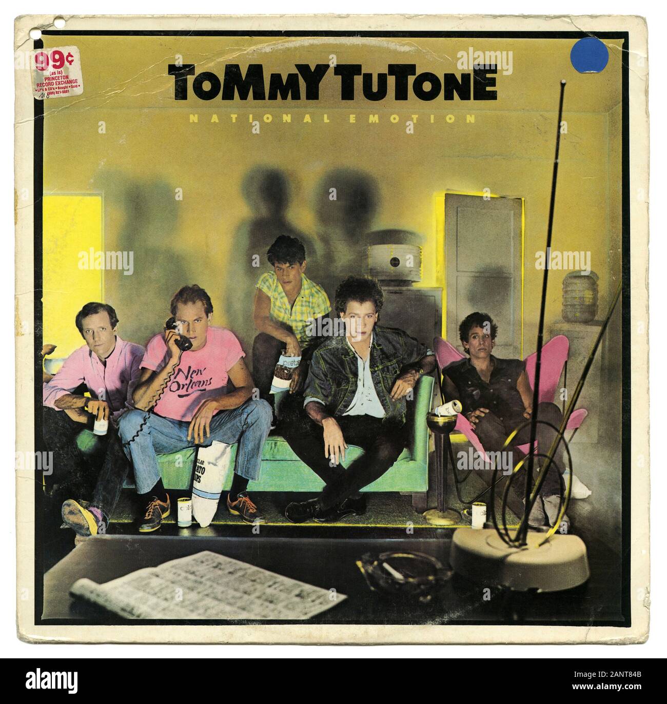 Tommy Tutone - National Emotion - Classic vintage vinyl album Stock ...