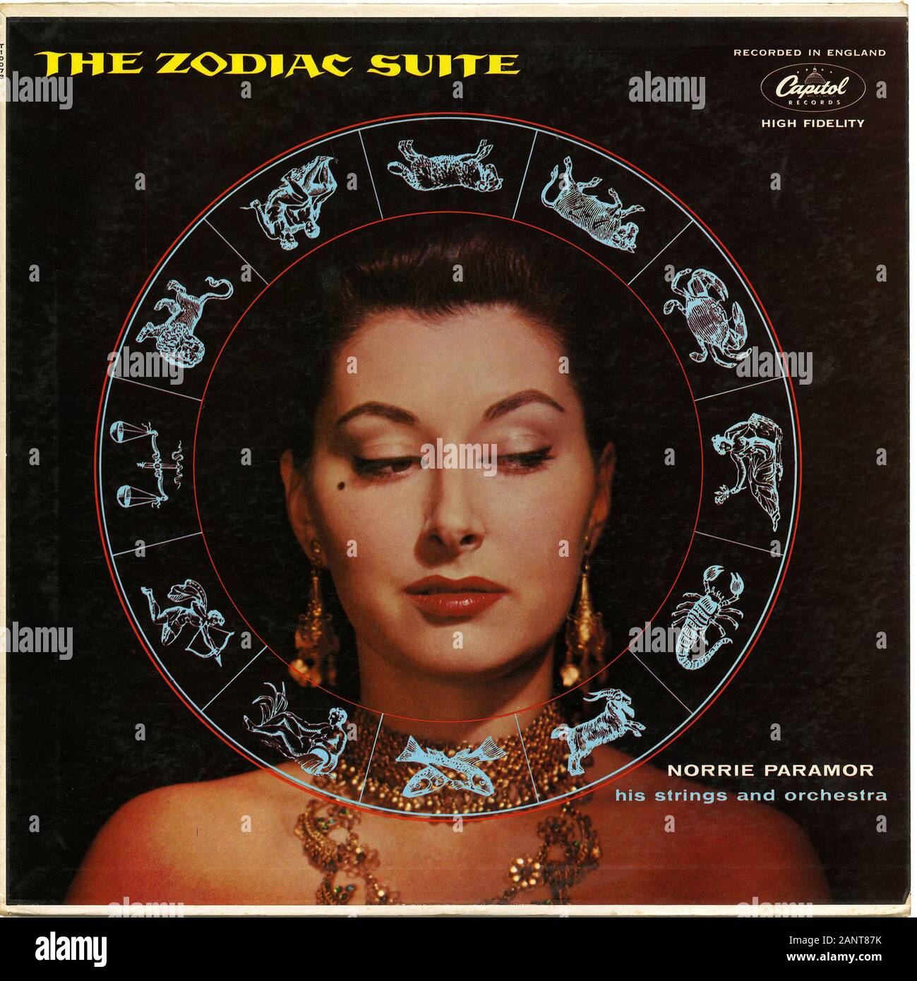 The Zodiac Suite - Classic vintage vinyl album Stock Photo - Alamy