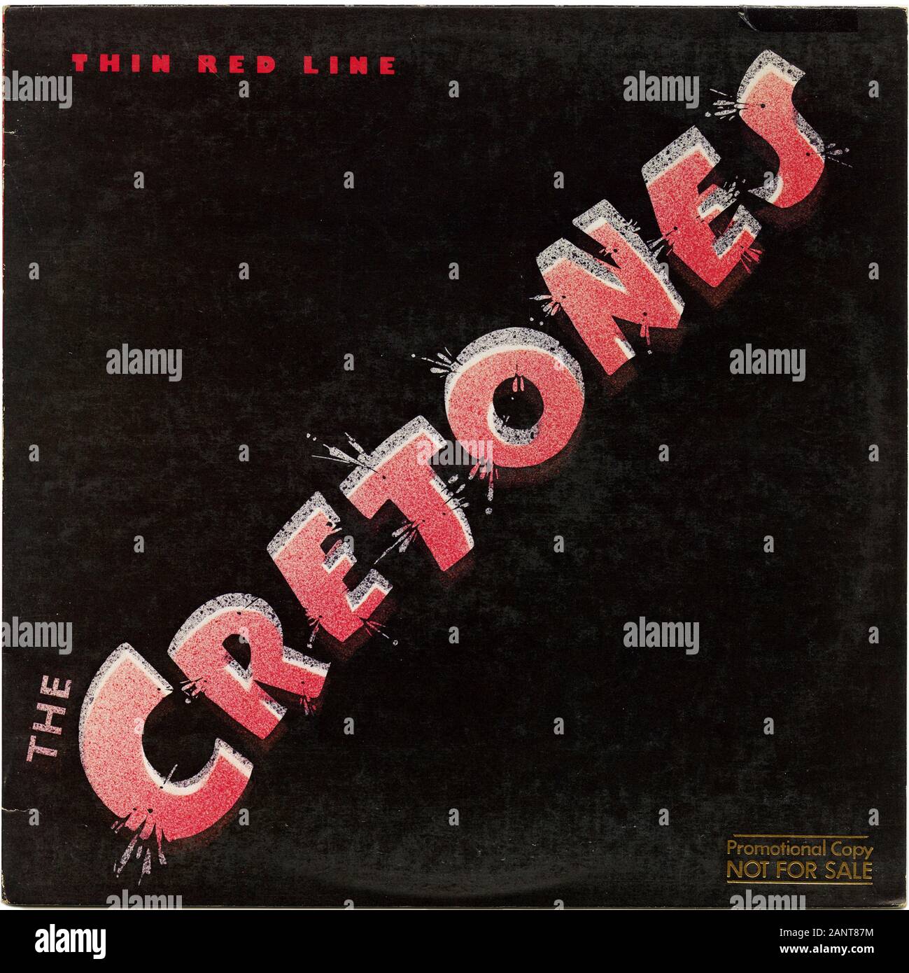 Thin Red Line - Classic vintage vinyl album Stock Photo - Alamy