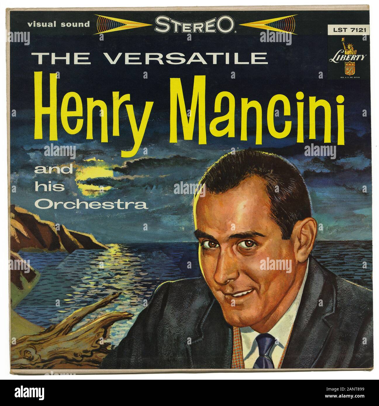 The Versatile Henry Mancini - Classic vintage vinyl album Stock Photo ...