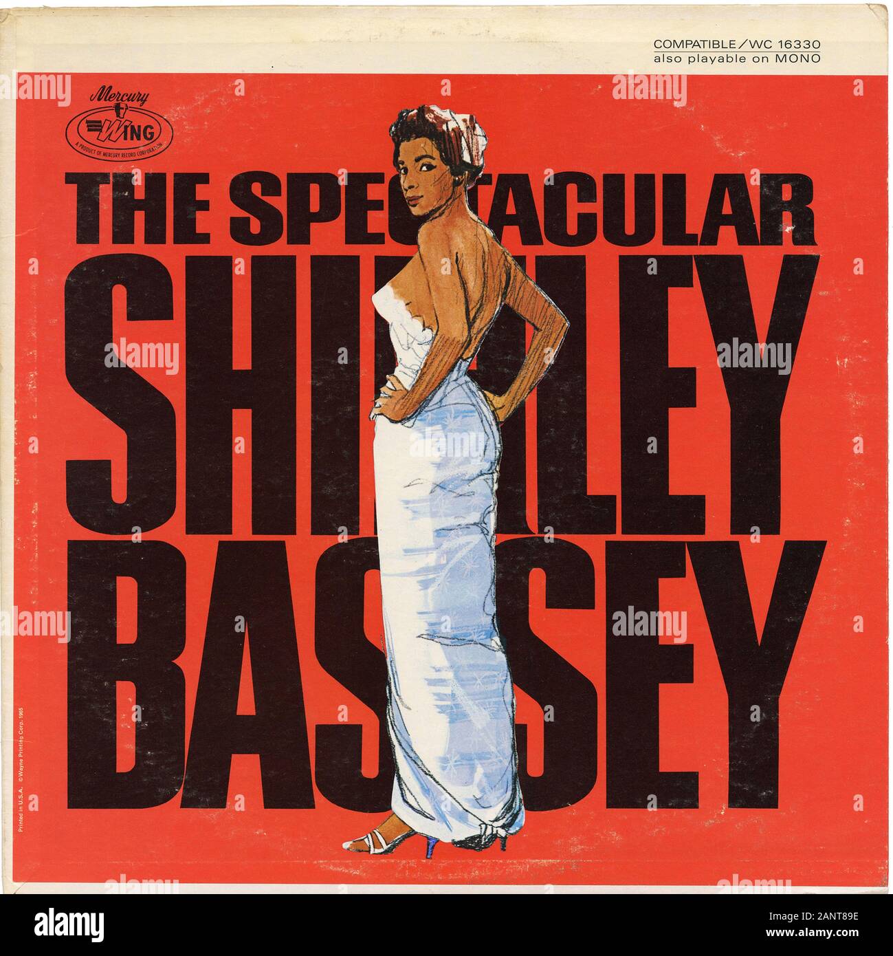 The Spectacular Shirley Bassey Classic Vintage Vinyl Album Stock