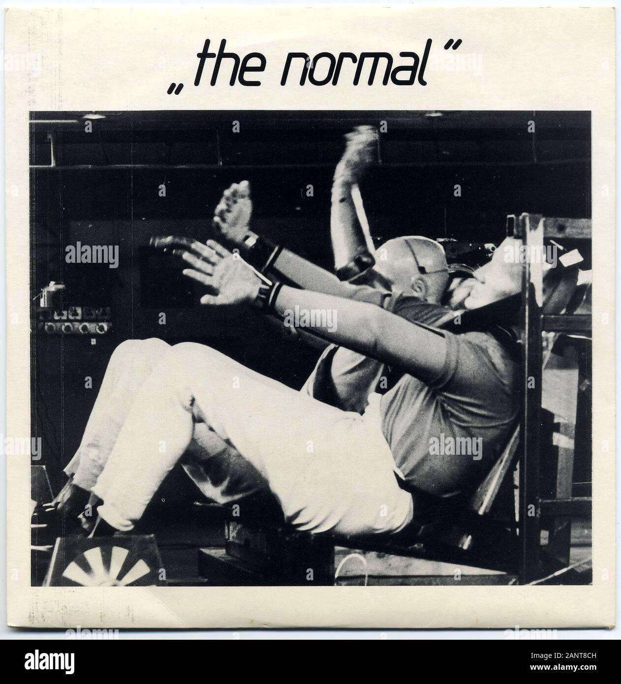 The Normal - Warm Leatherette - Classic vintage vinyl album Stock Photo ...