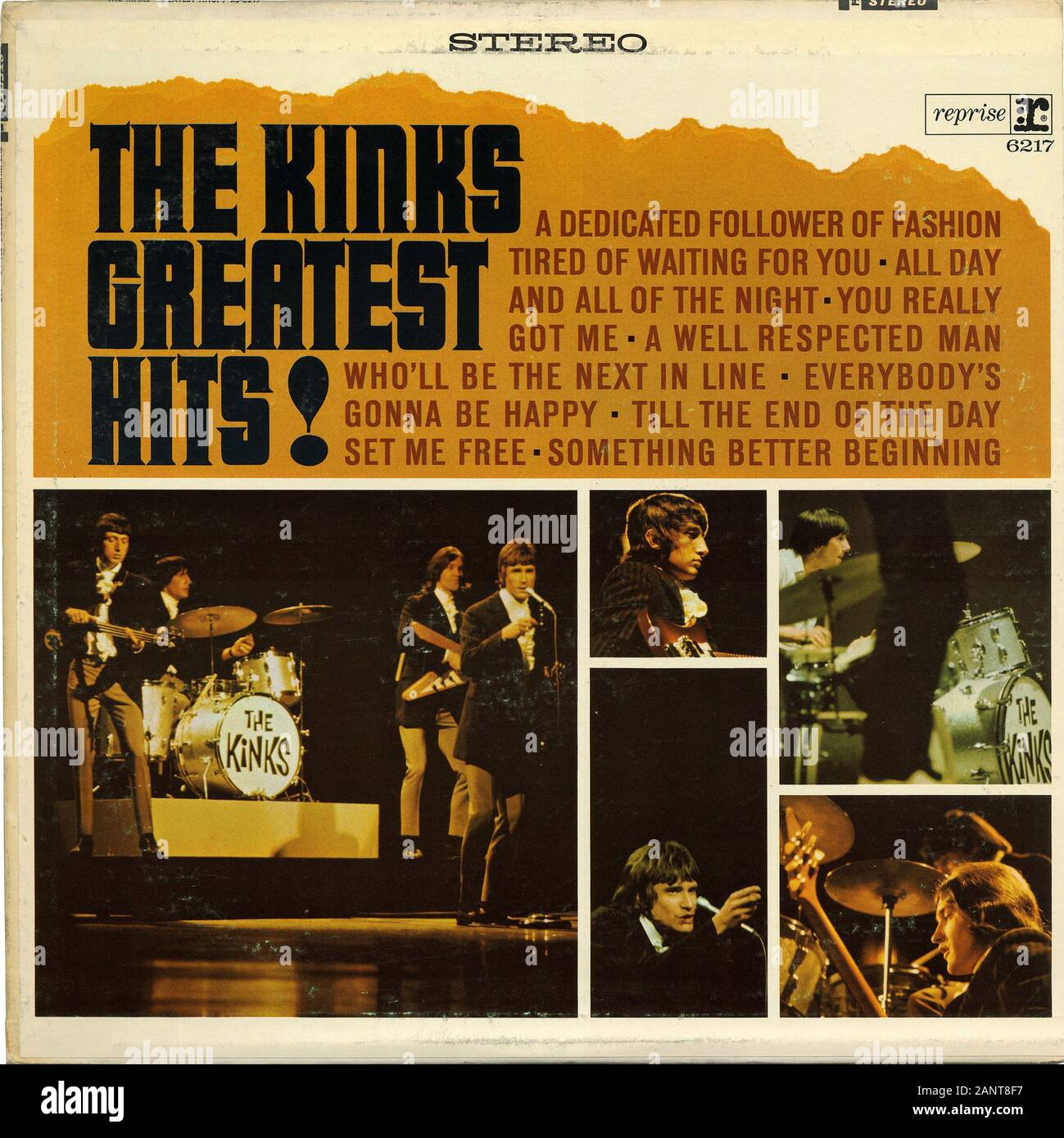 The Kinks Greatest Hits! - Classic vintage vinyl album Stock Photo - Alamy