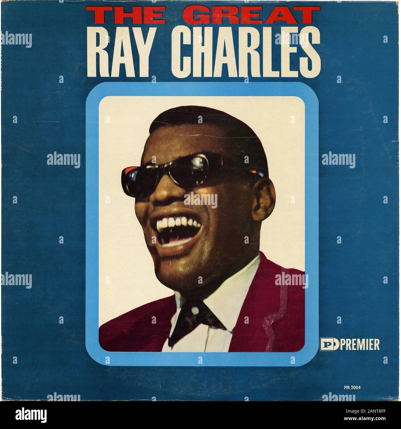 The Great Ray Charles - Classic vintage vinyl album Stock Photo - Alamy