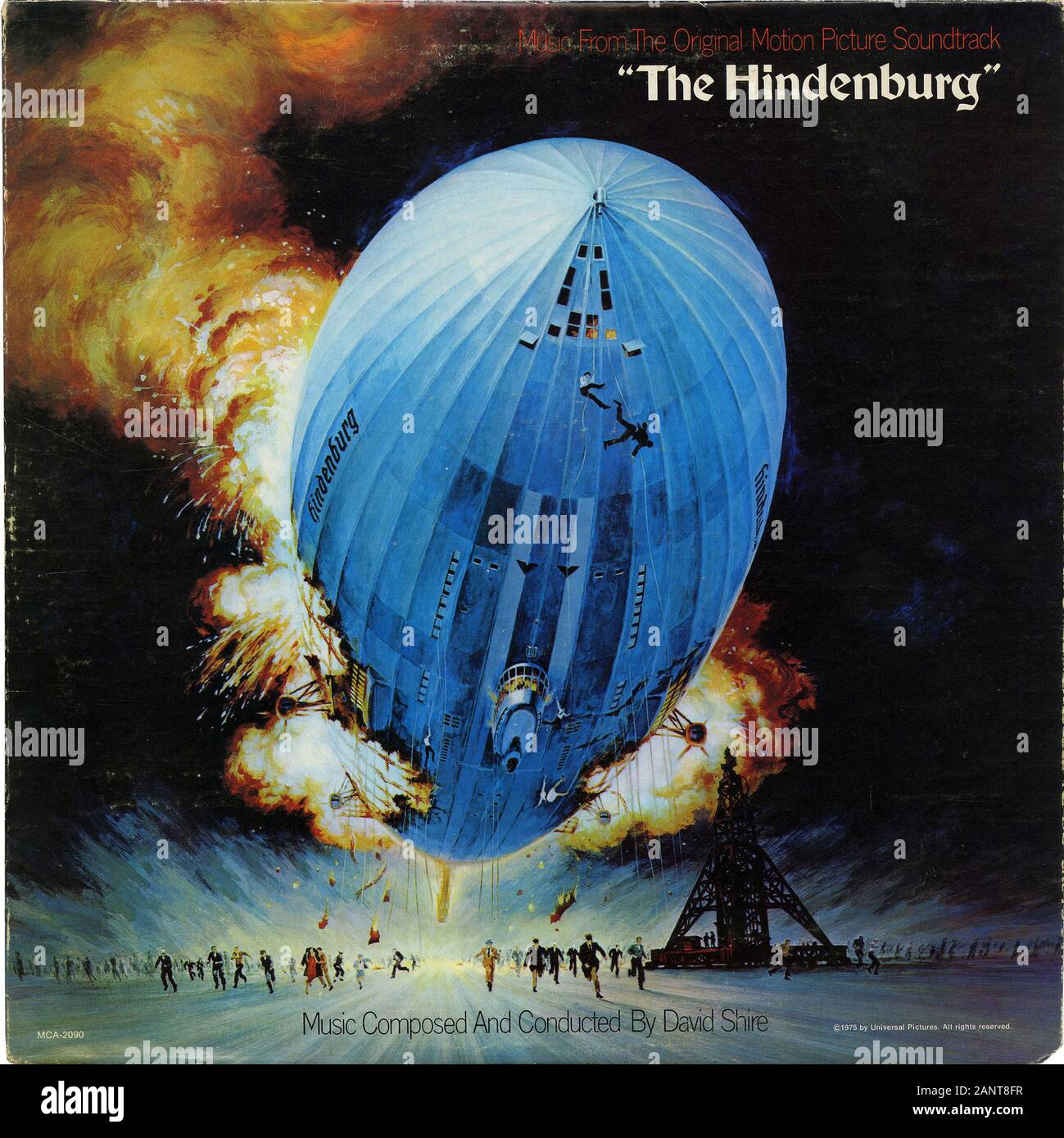 The Hindenburg - Classic vintage vinyl album Stock Photo - Alamy
