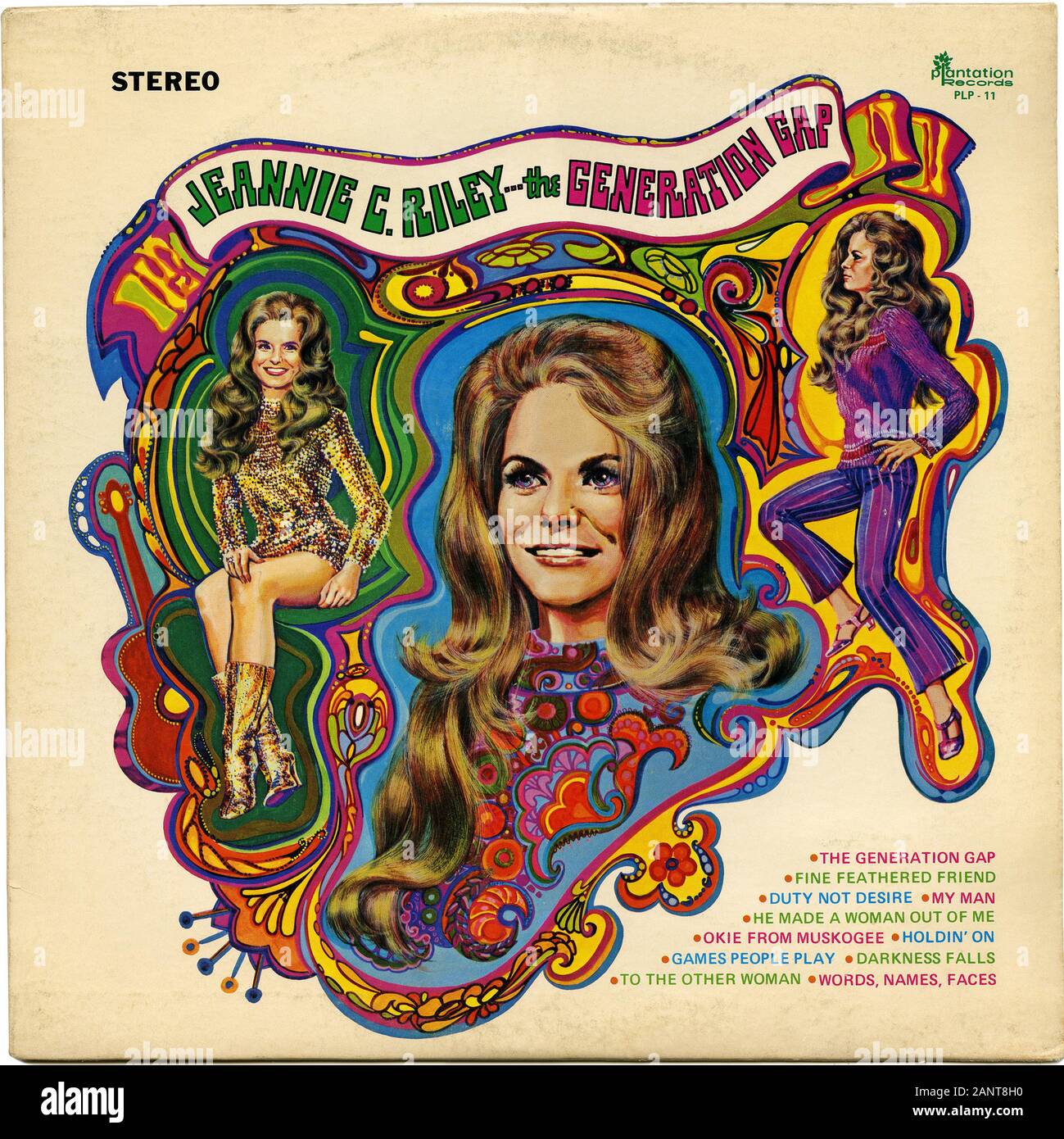 The Generation Gap - Classic vintage vinyl album Stock Photo - Alamy