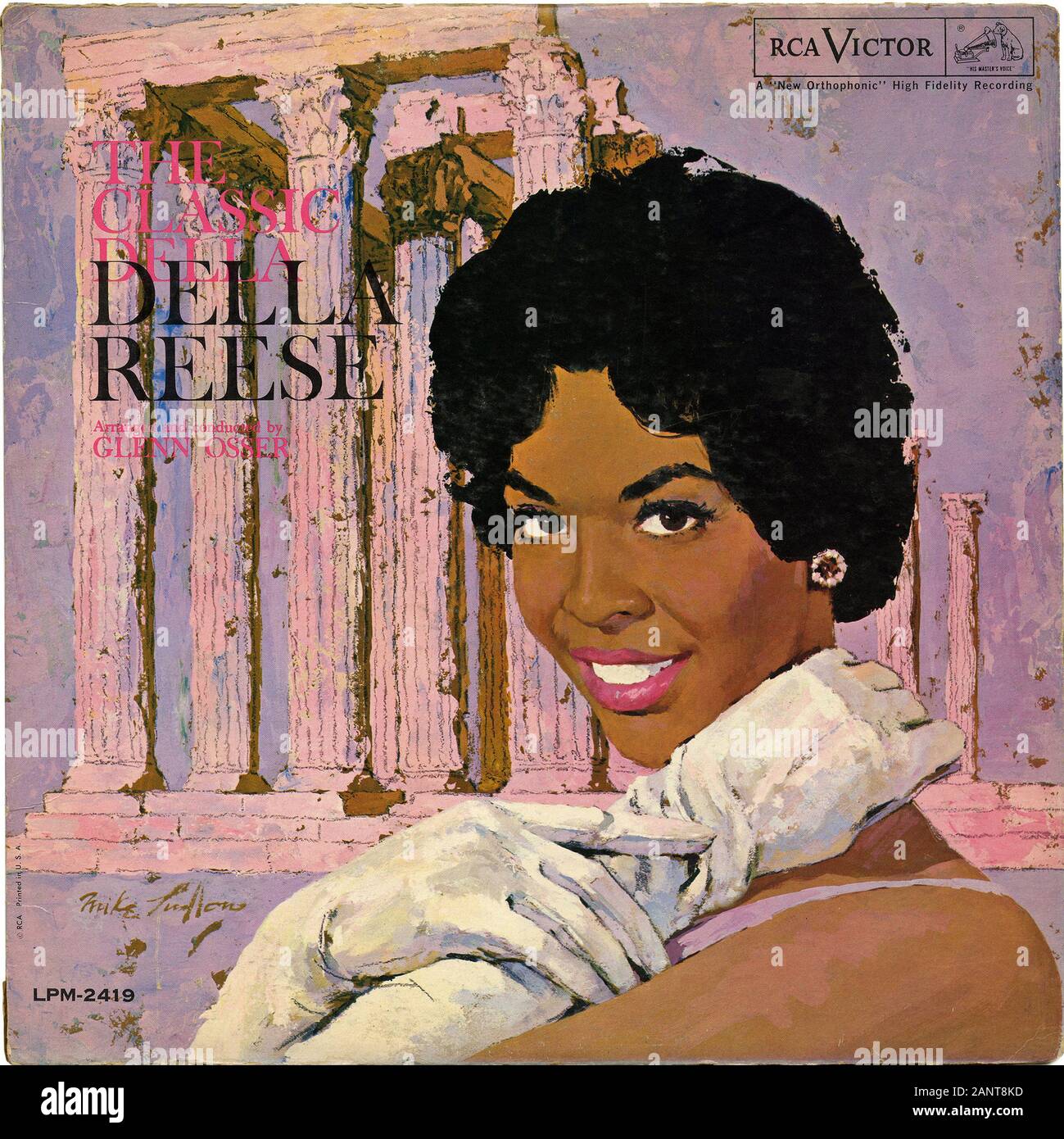 The Classic Della - Classic vintage vinyl album Stock Photo - Alamy