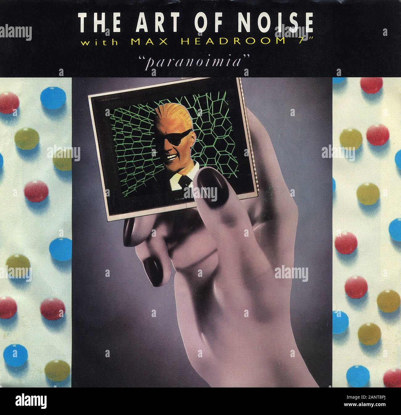 The Art Of Noise - Paranoimia - Classic vintage vinyl album Stock Photo ...