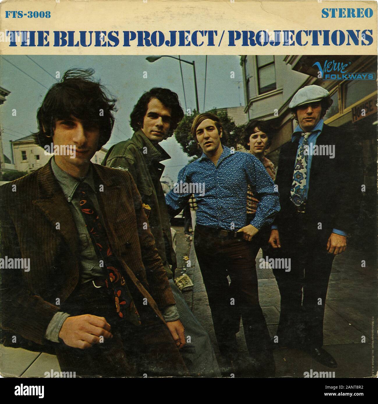 The Blues Project - Classic vintage vinyl album Stock Photo - Alamy