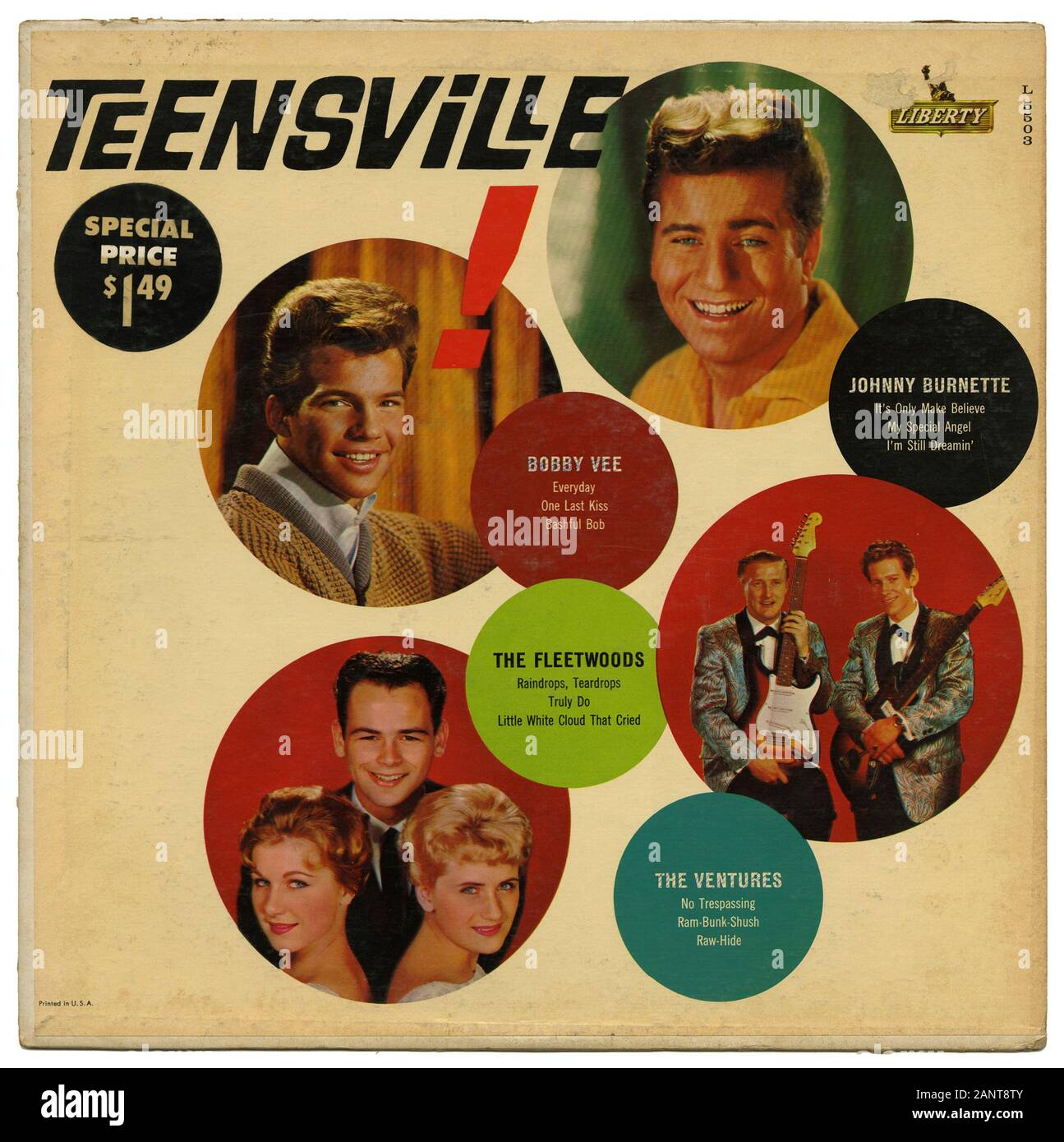 Teensville! - Classic vintage vinyl album Stock Photo - Alamy