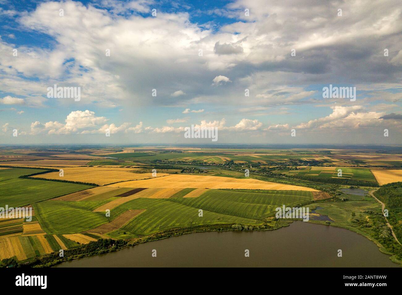 Patched fields hi-res stock photography and images - Alamy