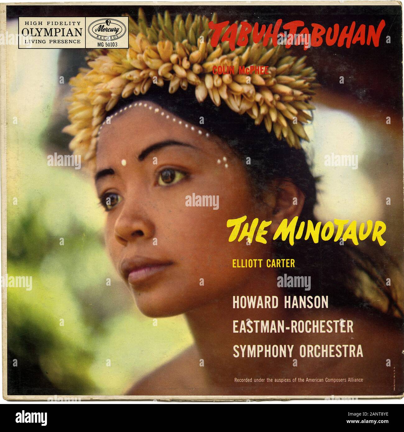 Tabuh-Tabuhan The Minotaur - Classic vintage vinyl album Stock Photo ...