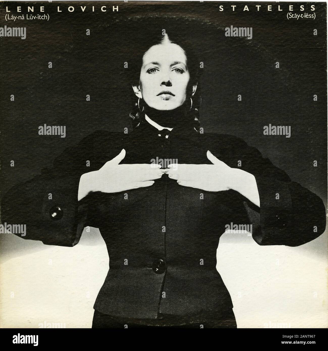 Stateless - Classic vintage vinyl album Stock Photo - Alamy