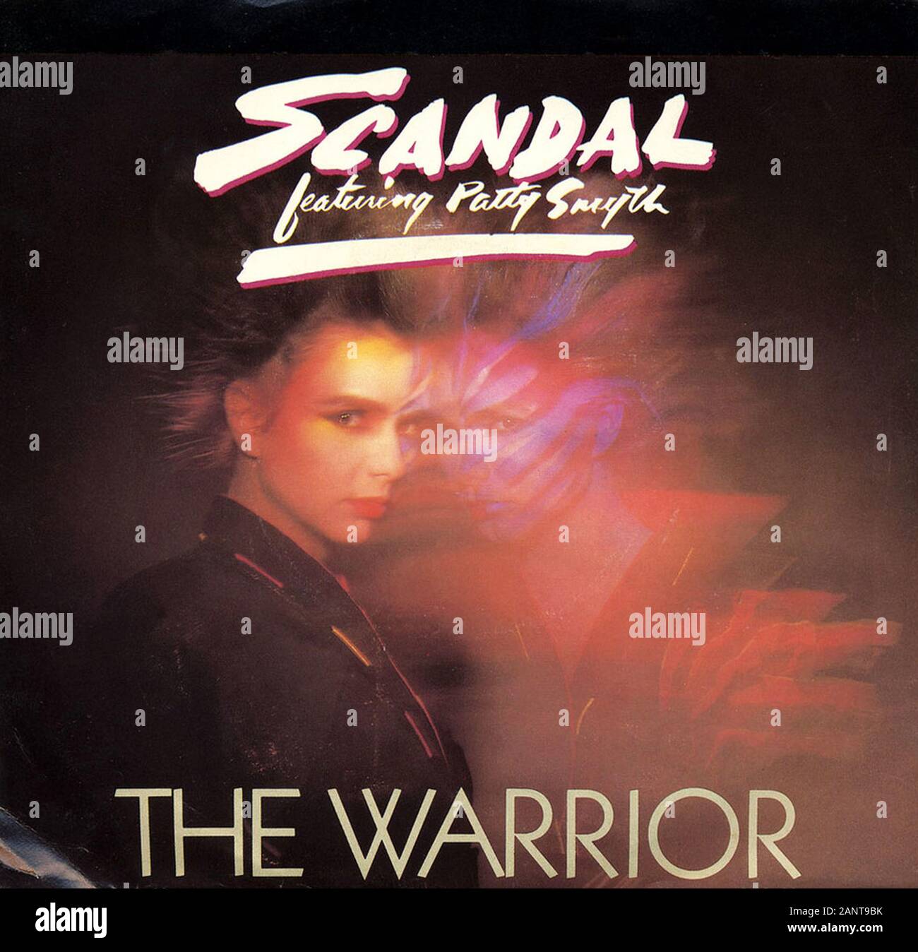 Scandal - The Warrior - Classic vintage vinyl album Stock Photo - Alamy