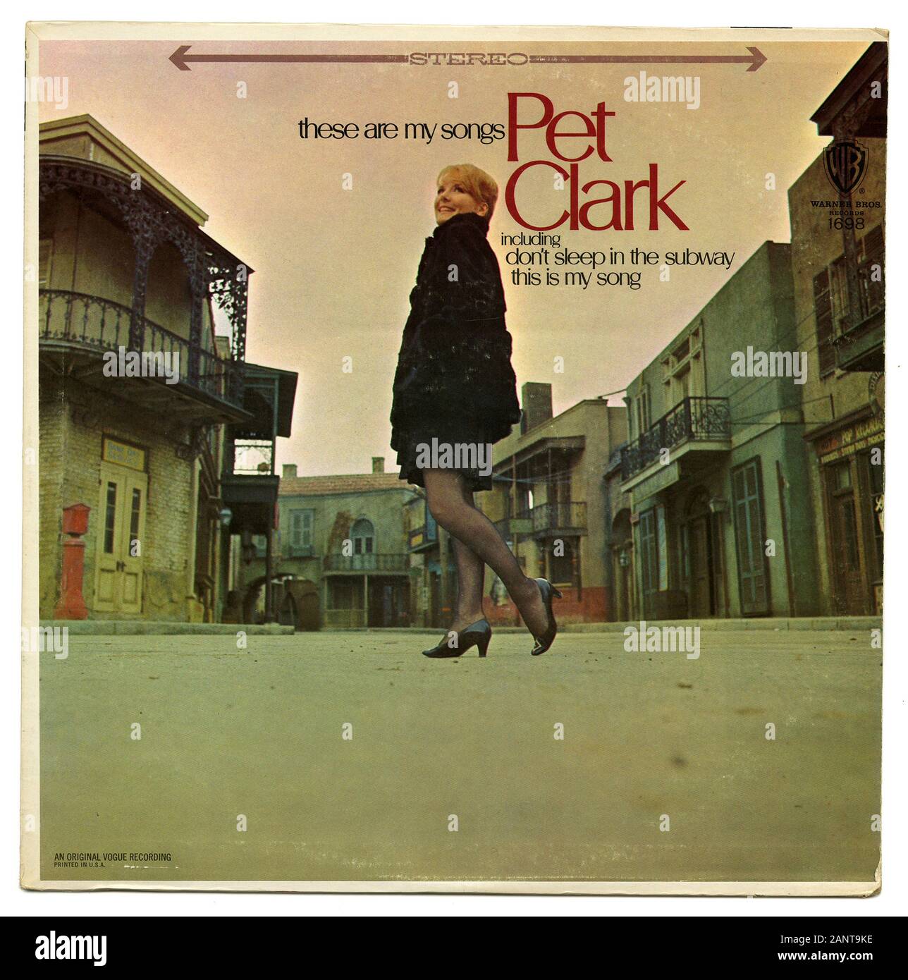 Pet Clark - These Are My Songs - Classic vintage vinyl album Stock ...
