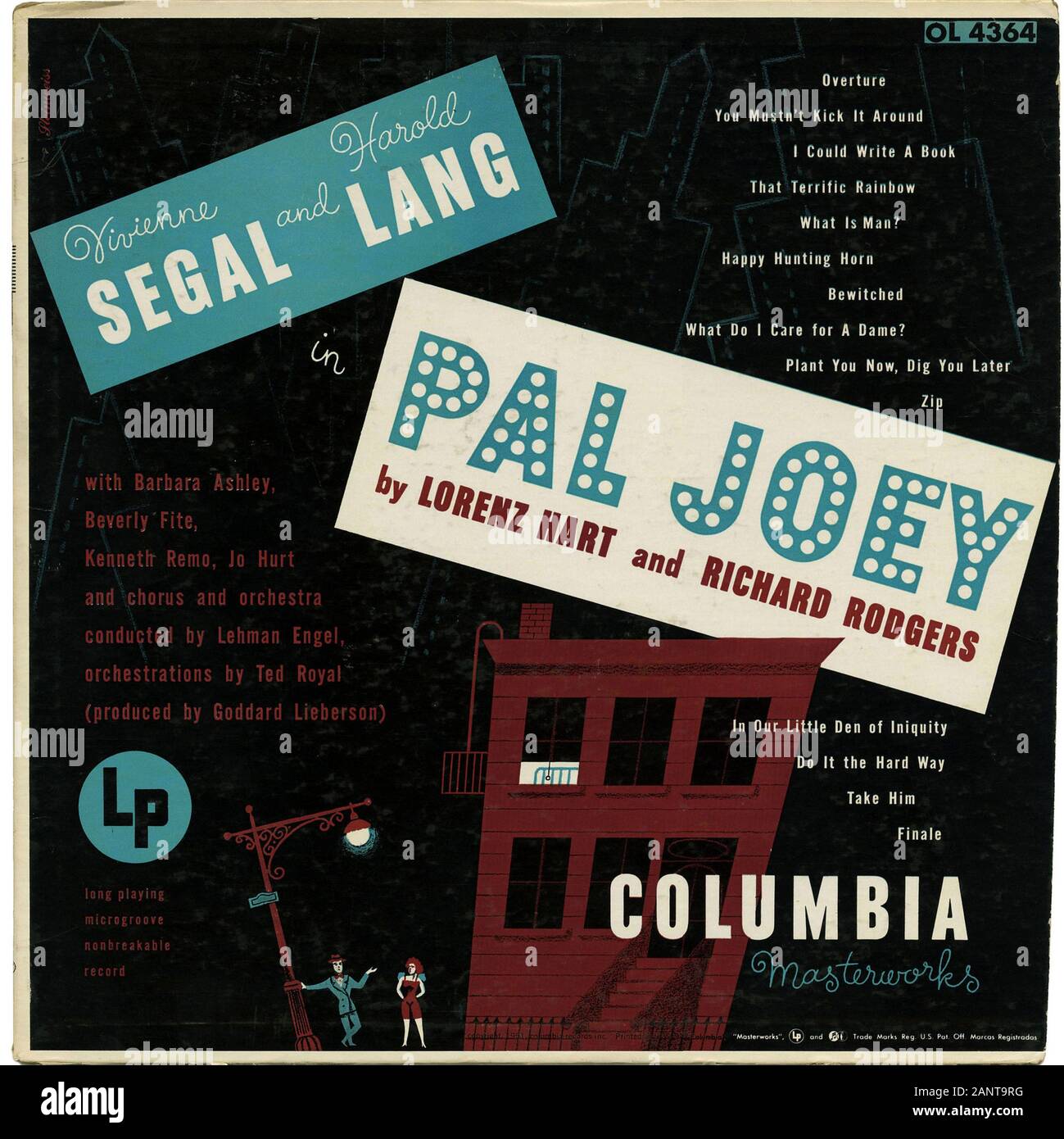 Pal Joey - Classic vintage vinyl album Stock Photo - Alamy
