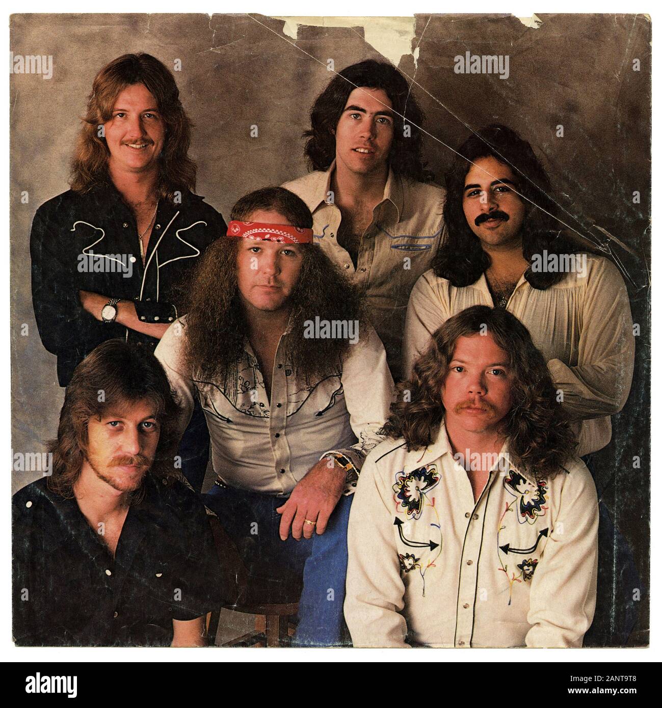 Outlaws - Classic vintage vinyl album Stock Photo - Alamy