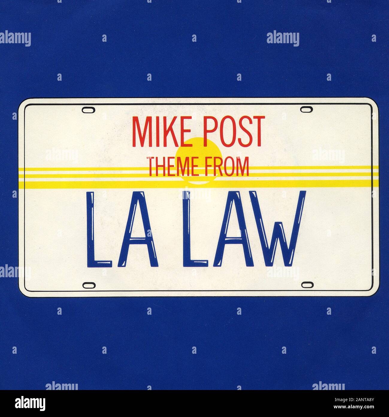 Mike Post - Theme from L.A. Law - Classic vintage vinyl album Stock ...