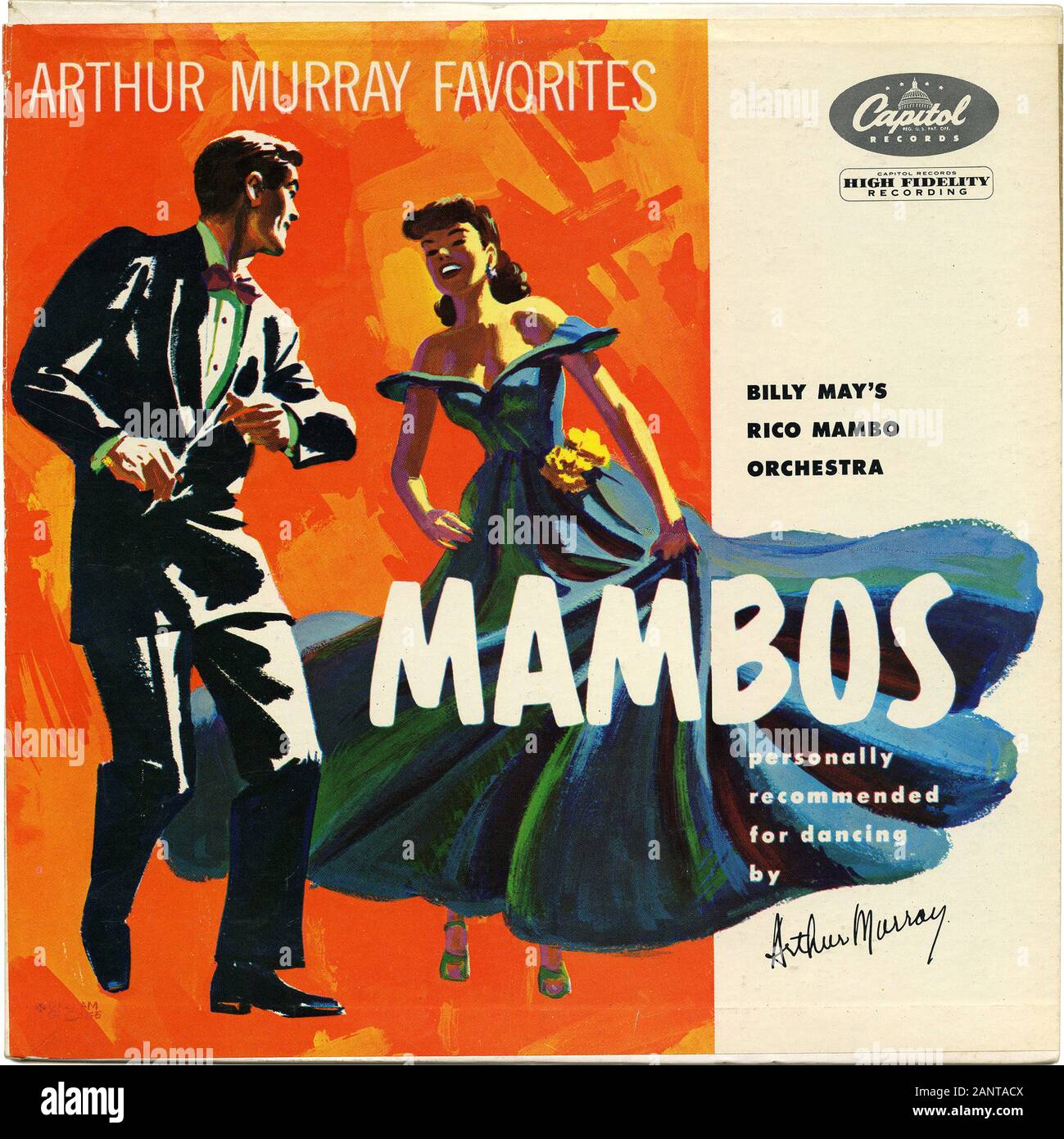 Mambos - Classic vintage vinyl album Stock Photo - Alamy
