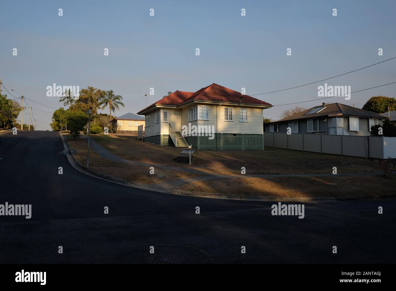 Very original post war home late afternoon light an Architectural ...