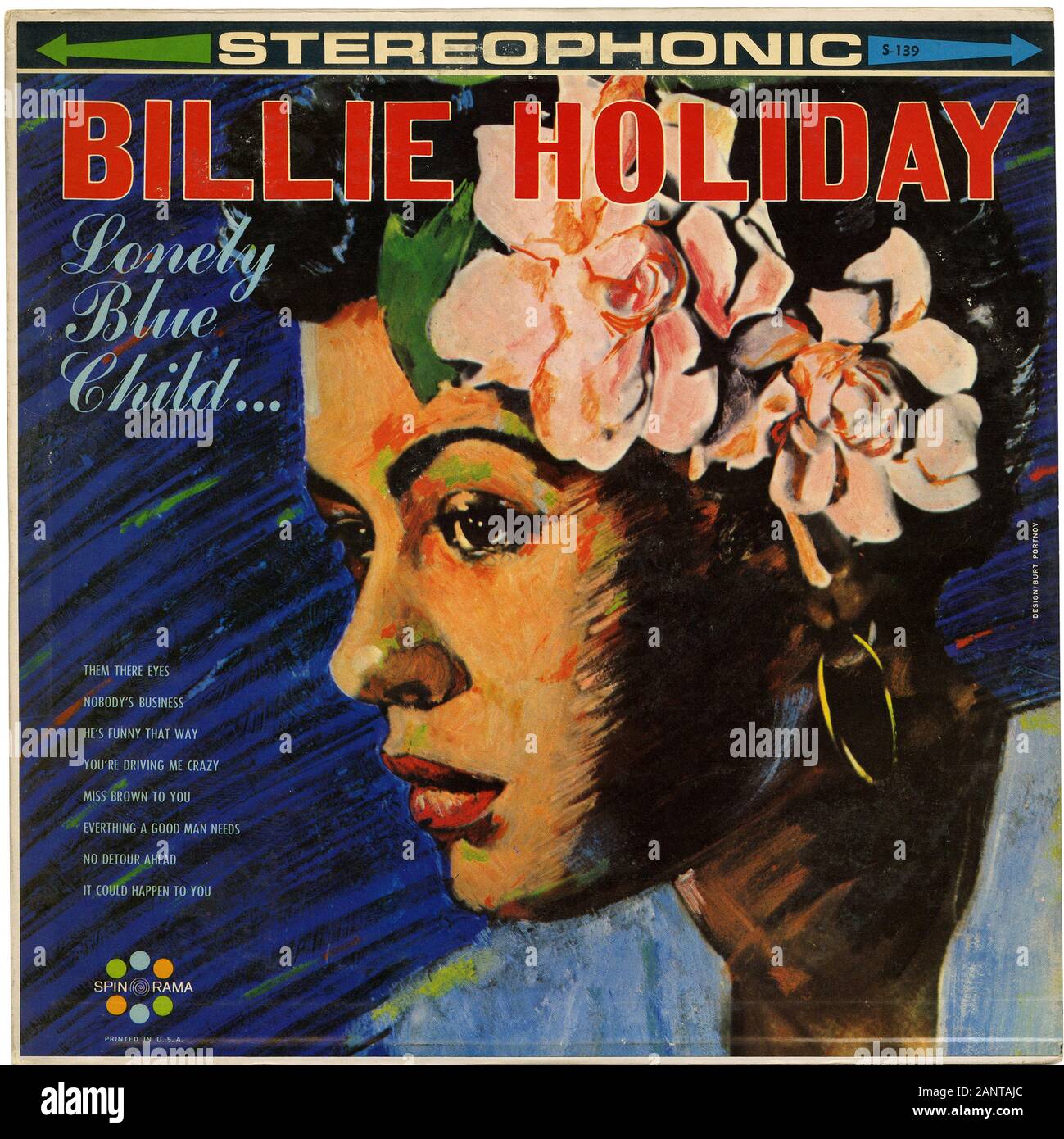 Lonely Blue Child... - Classic vintage vinyl album Stock Photo - Alamy