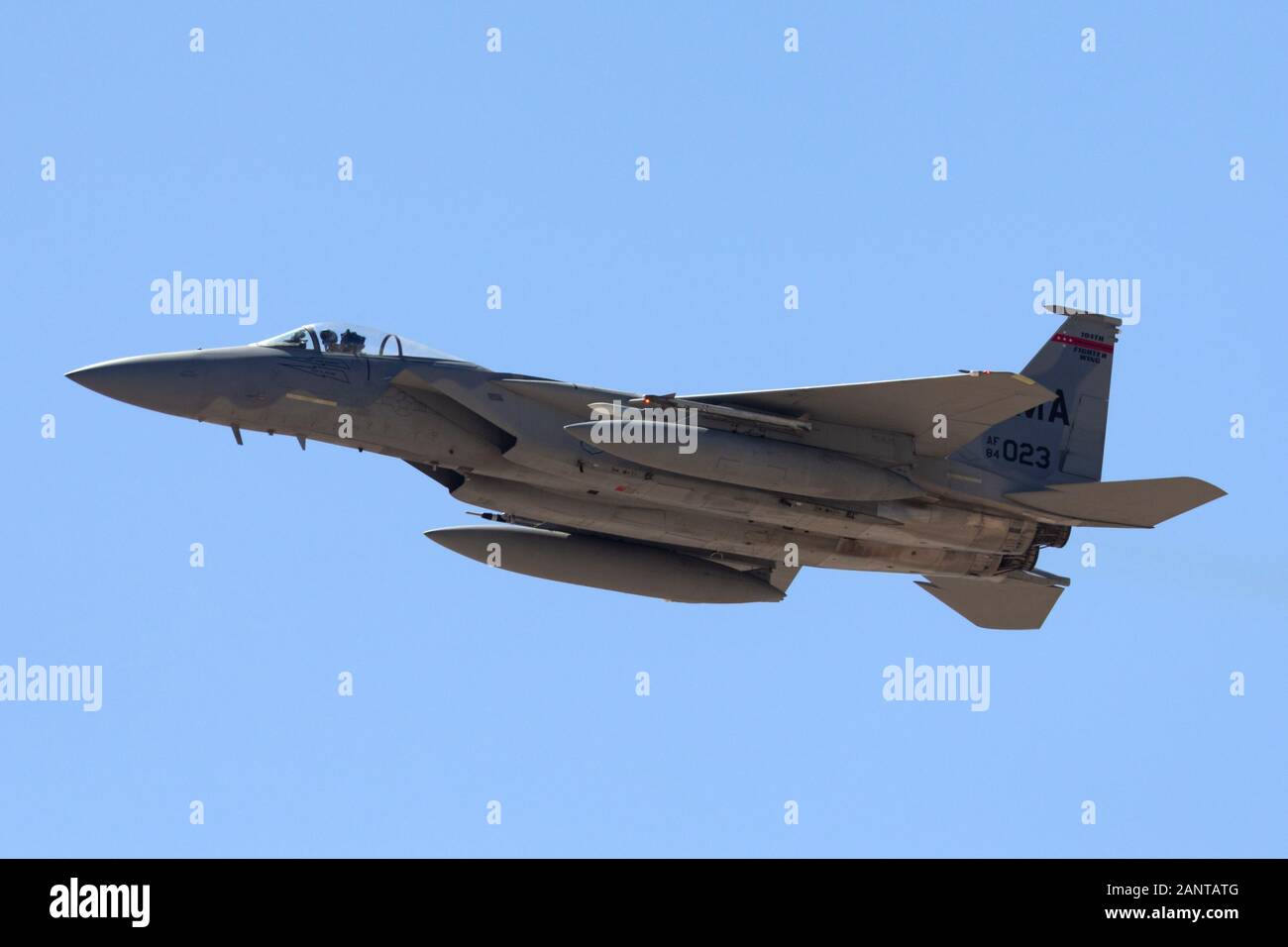 United States Air Force McDonnell Douglas F-15C from the 131 Fighter ...