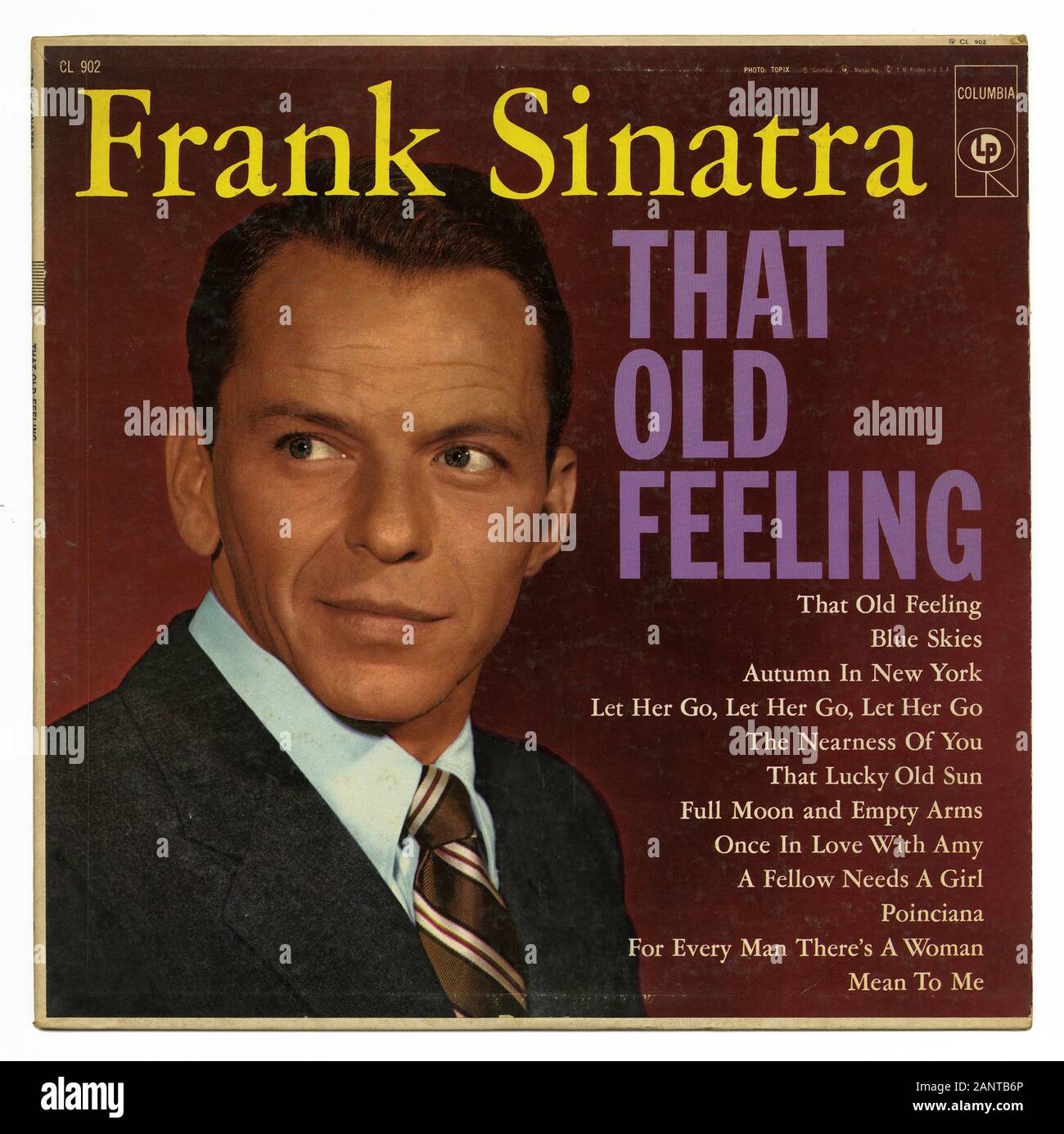 Frank Sinatra - That Old Feeling - Classic vintage vinyl album Stock ...