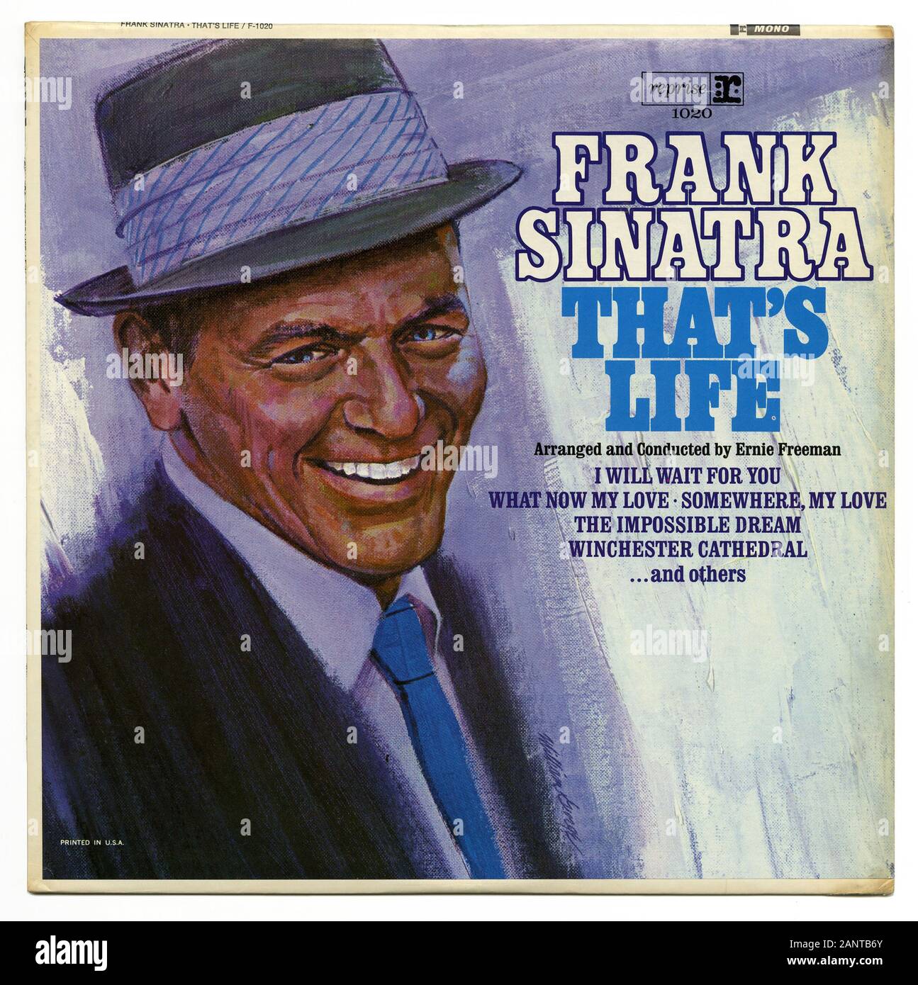 Frank Sinatra - That's Life - Classic vintage vinyl album Stock Photo ...