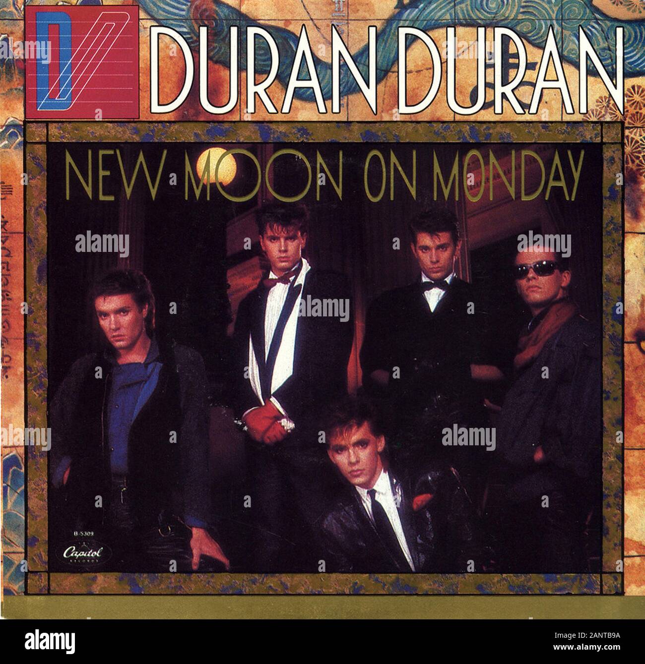 Duran Duran - New Moon On Monday - Classic vintage vinyl album Stock Photo - Alamy