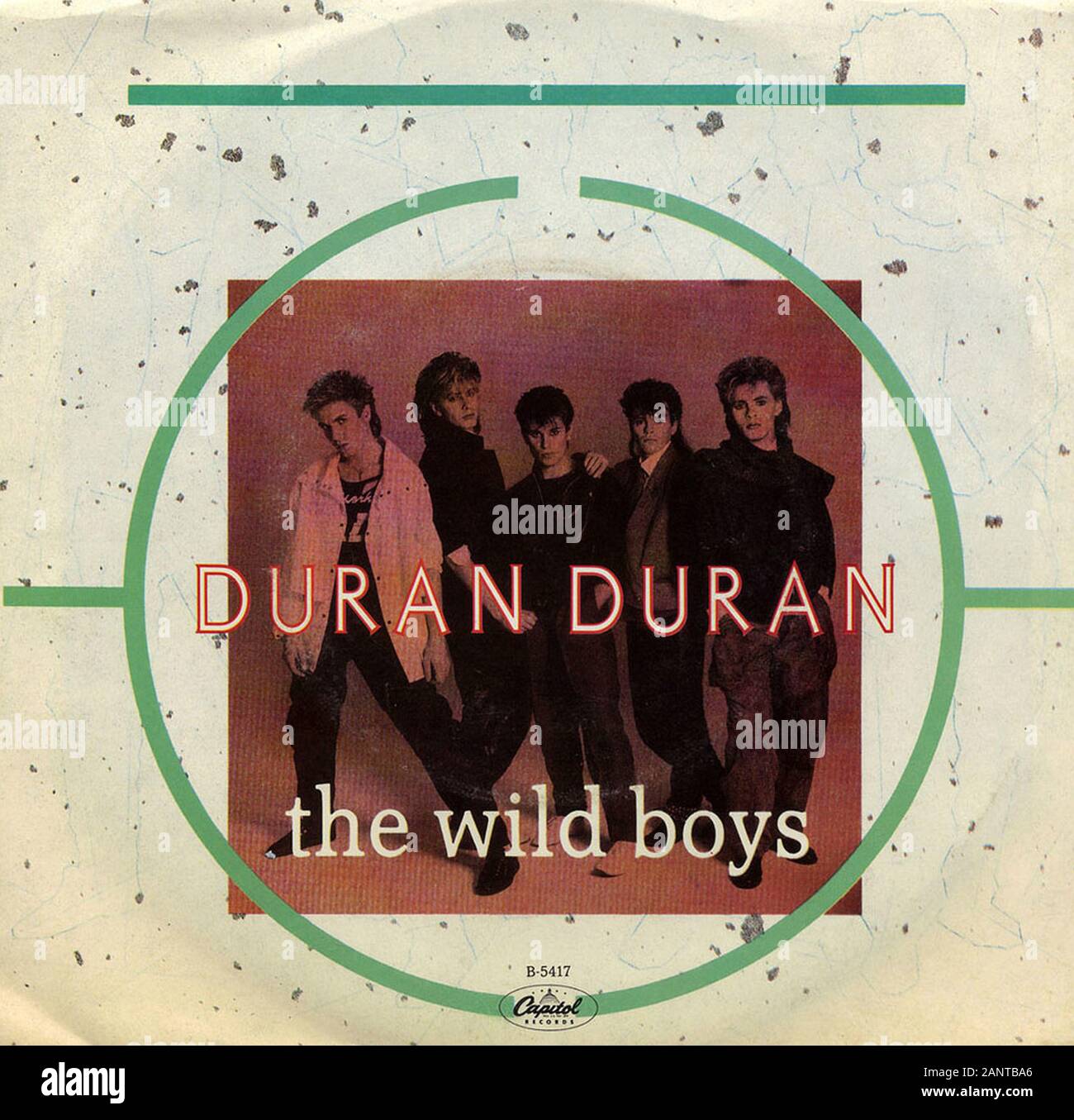 Duran Duran - The Wild Boys - Classic vintage vinyl album Stock Photo - Alamy