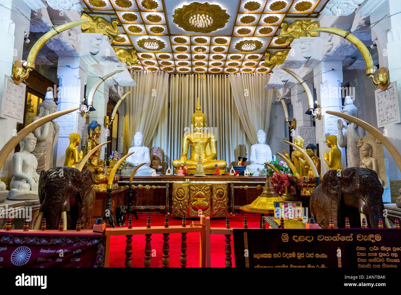 The tooth relic of the lord buddha hi-res stock photography and images ...