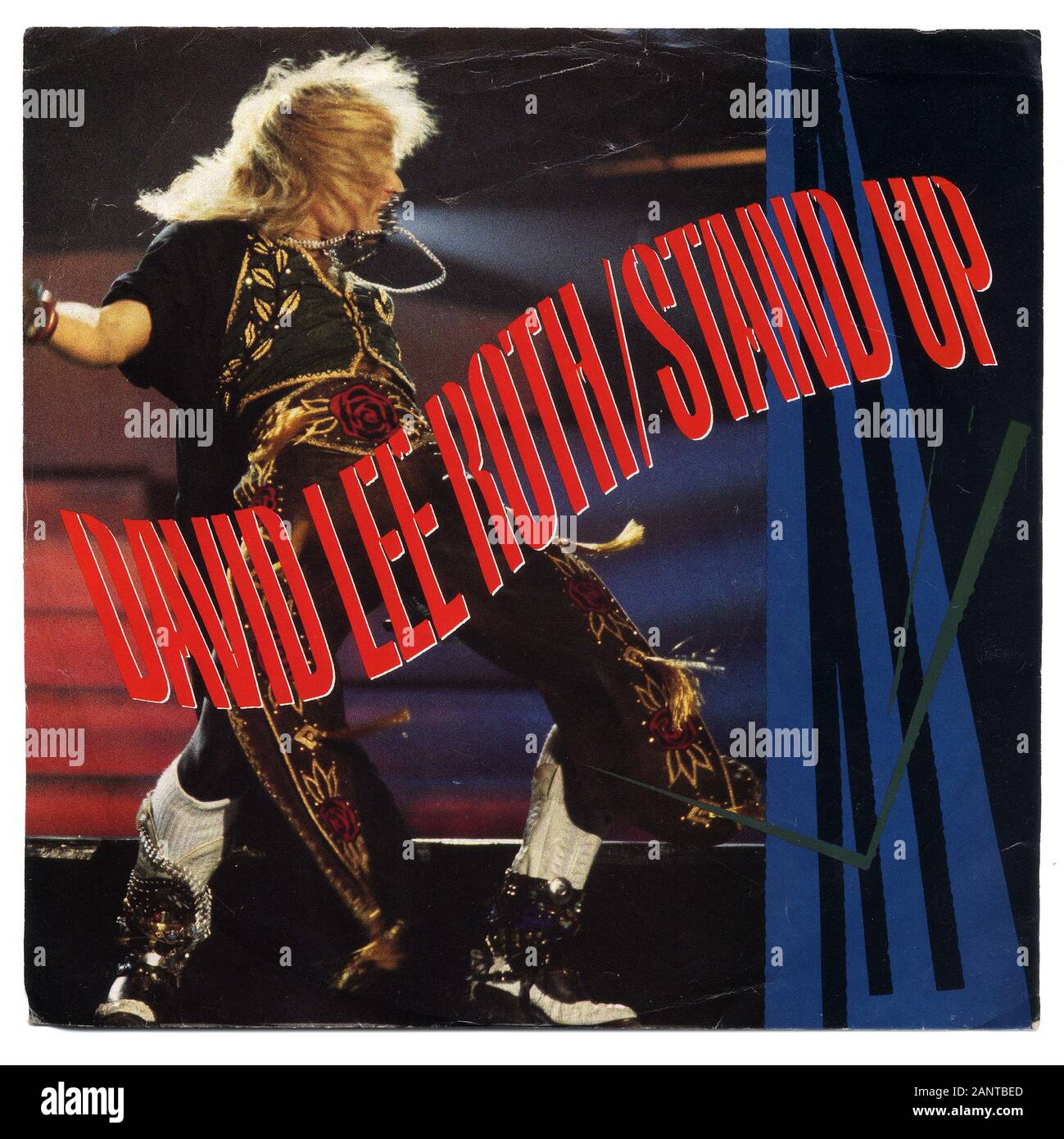 David Lee Roth - Stand Up - Classic vintage vinyl album Stock Photo - Alamy