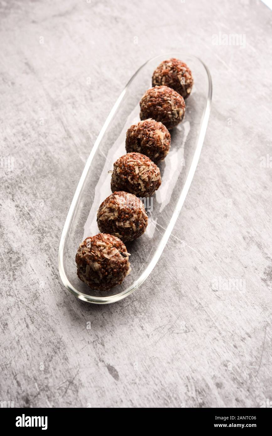 Aliv Laddu, Halim Ladoo or Garden cress Seed sweet Balls a very ...