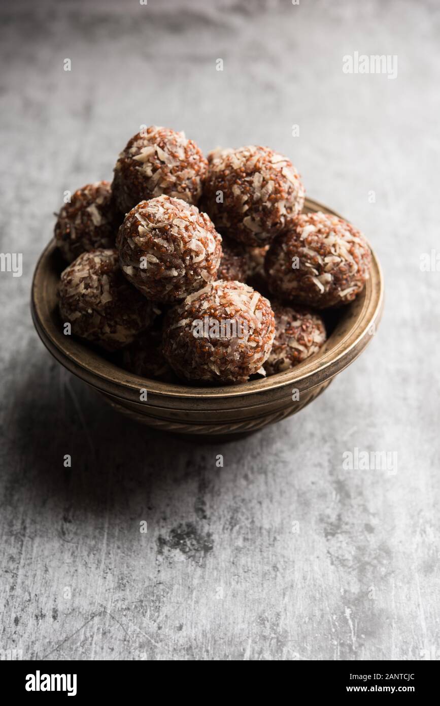 Aliv Laddu, Halim Ladoo or Garden cress Seed sweet Balls a very ...