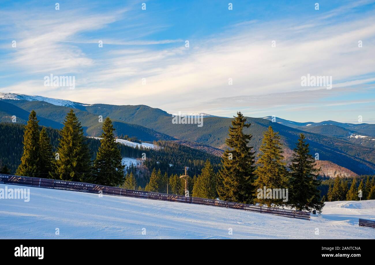Arena Platos is located in the Cindrel mountains at an altitude of 1400 ...