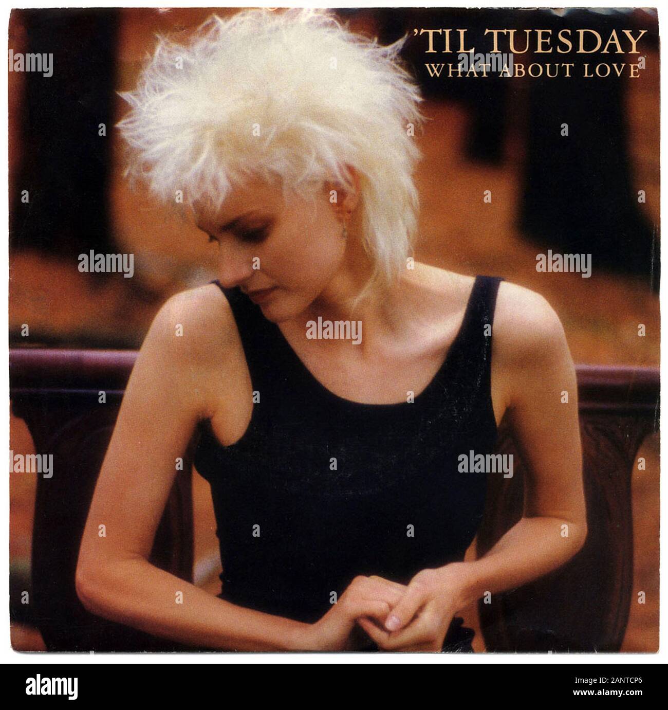 ‘Til Tuesday - What About Love - Classic vintage vinyl album Stock ...