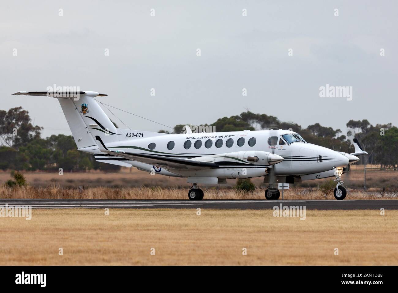 Royal Australian Air Force (RAAF) Beechcraft King Air 350 A32-671 from ...